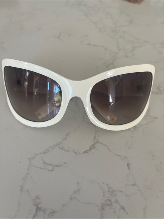 SPY | Accessories | Spy Wrap Around Plastic White Sunglasses | Poshmark